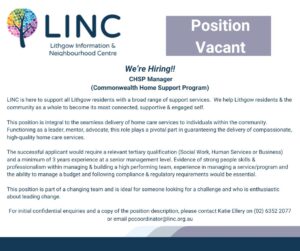 Work with us | LINC